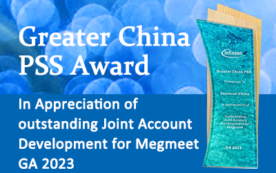 Infineon Great China PSS Presented to Zenitron China